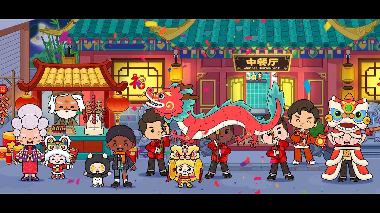 Roarrrr! Year of the Dragon! 🐲 Decorate your own restaurant! | Official ...