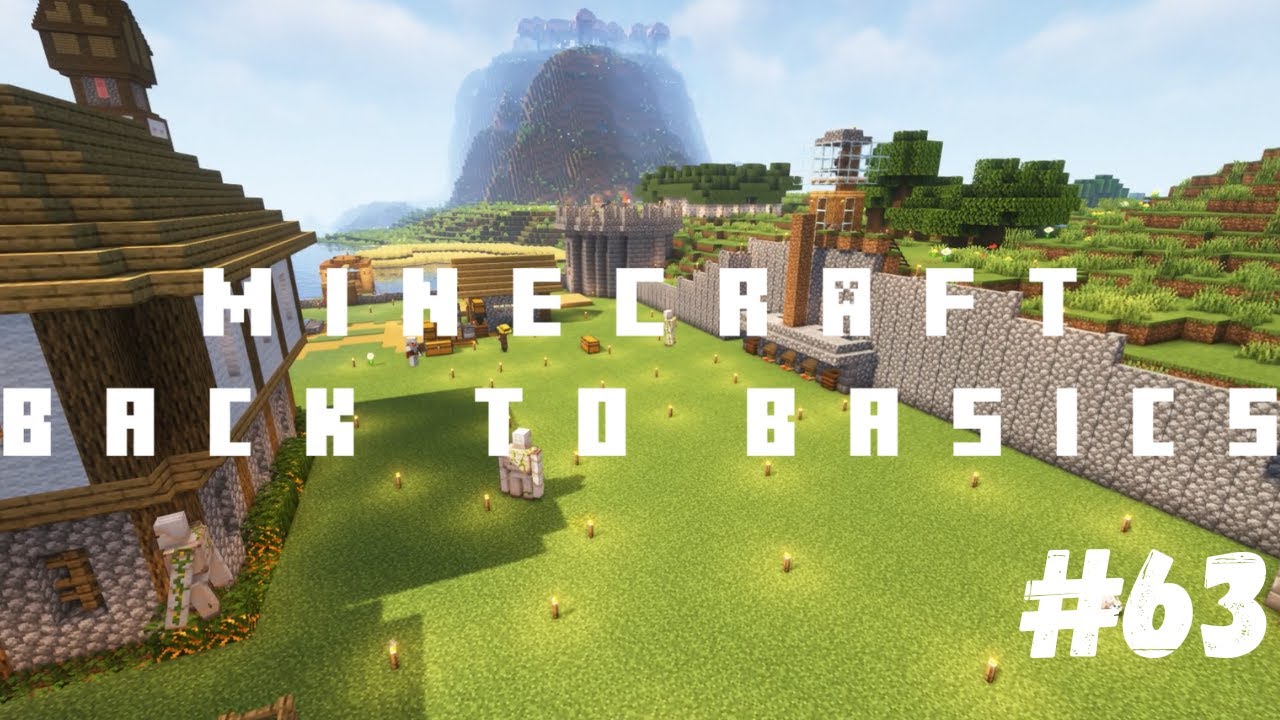 Minecraft - Back to Basics #63 - The Hunt For the End begins... - YouTube