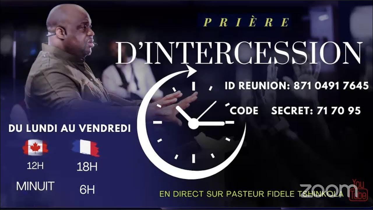 Prière d’intercession de Midi - Jour 199 - YouTube