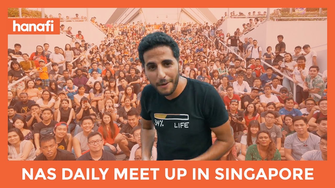 Learning from Nas Daily in Singapore - YouTube