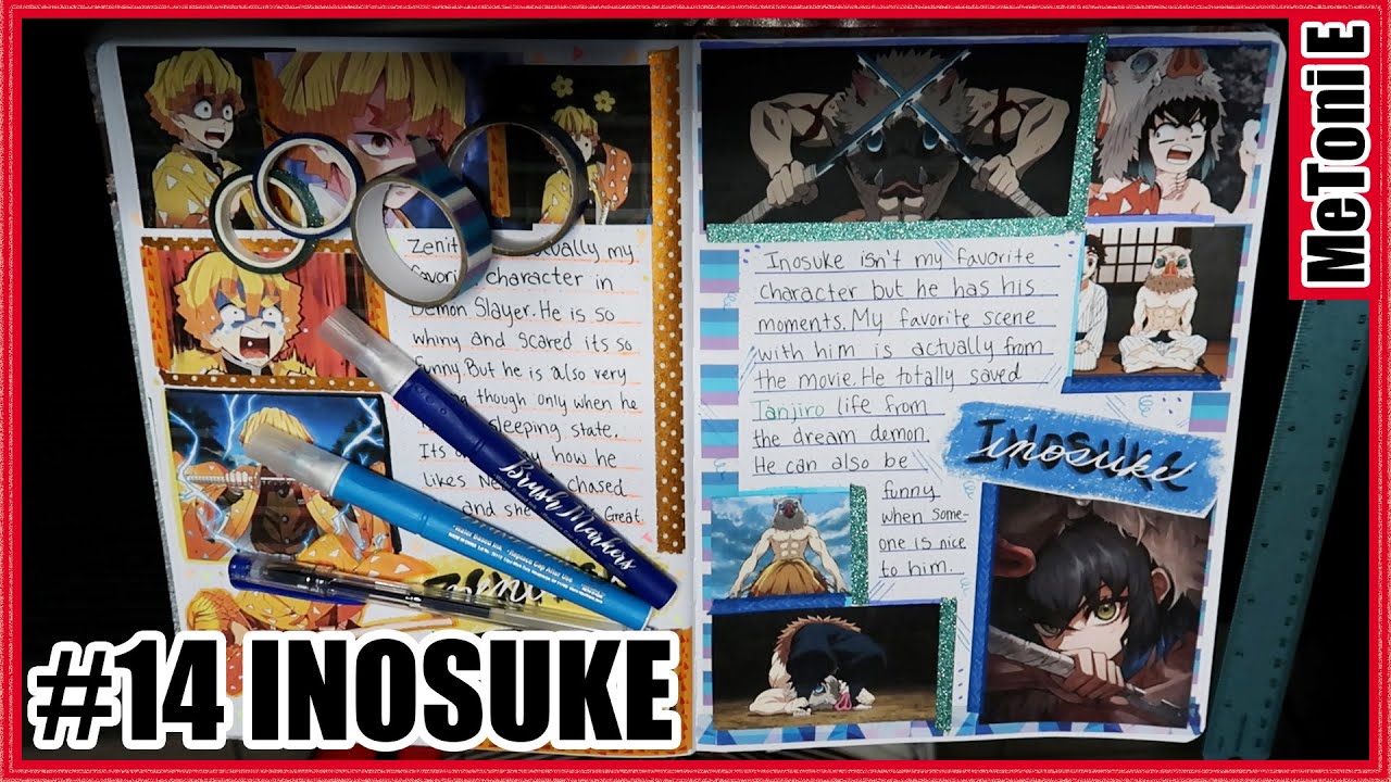 Anime Journal | Inosuke Demon Slayer - YouTube