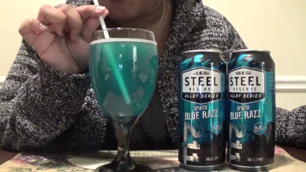 STEEL RESERVE ALLOY SERIES SPIKED BLUE RAZZ 211 ASMR WHISPERING - YouTube