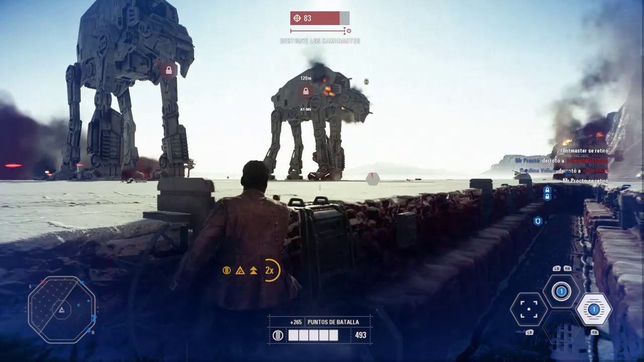Star Wars Battlefront 2 - Finn Gameplay on Crait! - YouTube