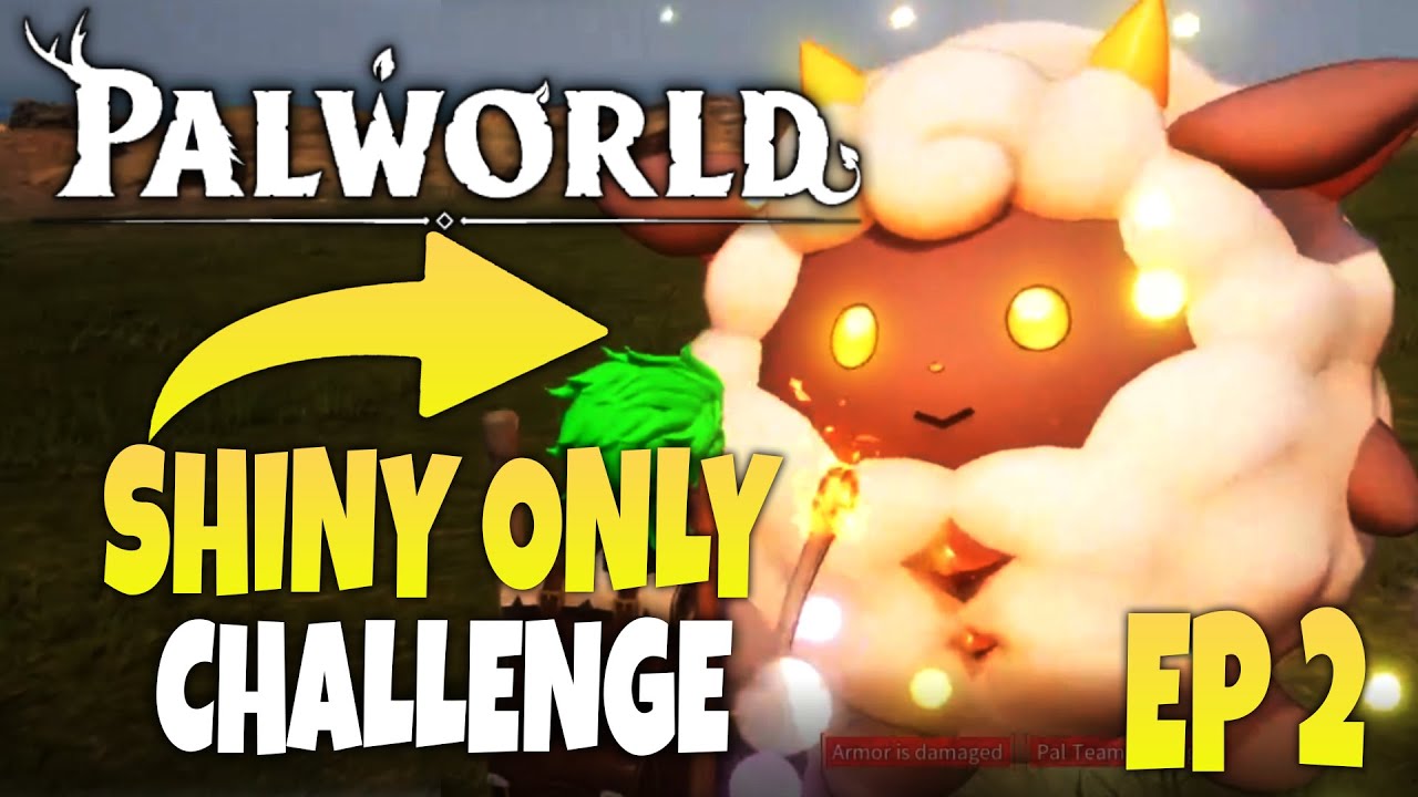 PALWORLD SHINY ONLY CHALLENGE (I'm SO UNLUCKY) - Part 2 - YouTube