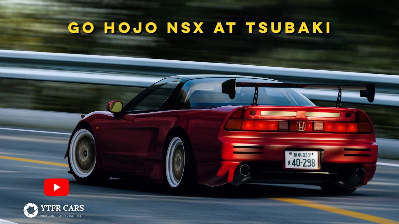 Testing Go Hojo's NSX At Tsubaki Line - YouTube