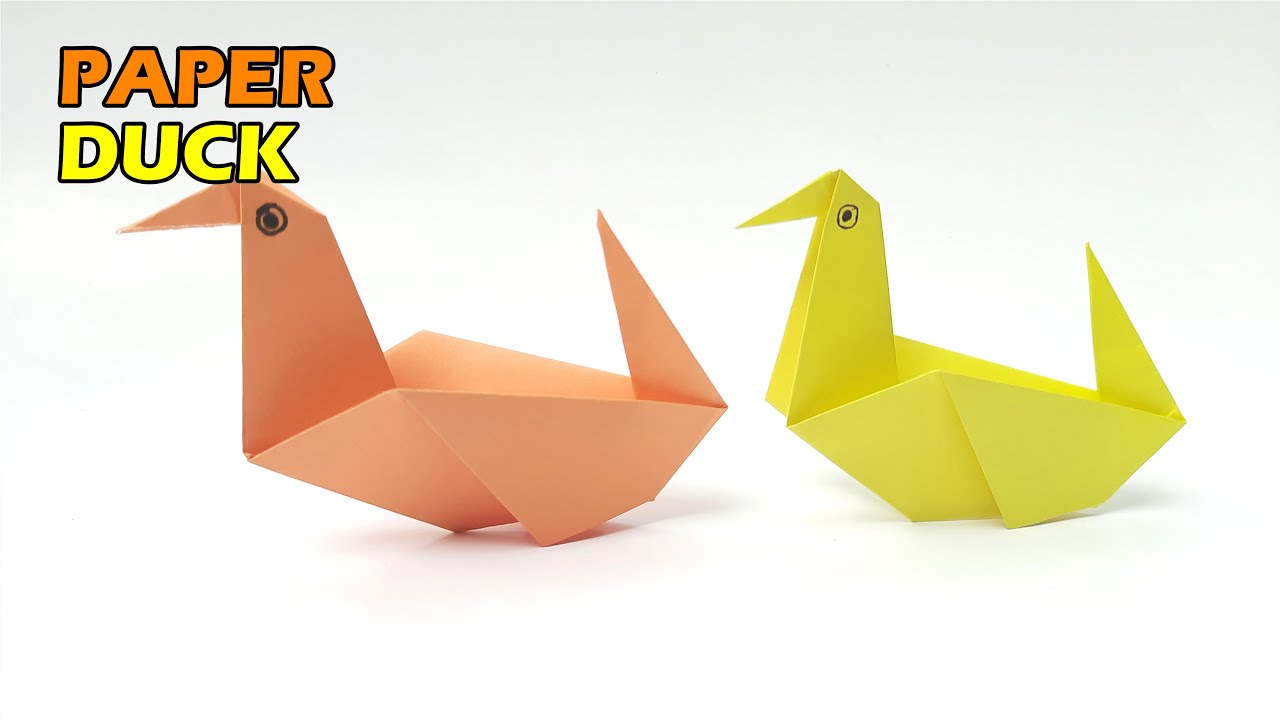 How To Make Easy DIY Paper DUCK Paper DUCK Easy DIY Paper Duck How To Make Easy DIY Paper DUCK Paper DUCK Easy DIY Paper Duck