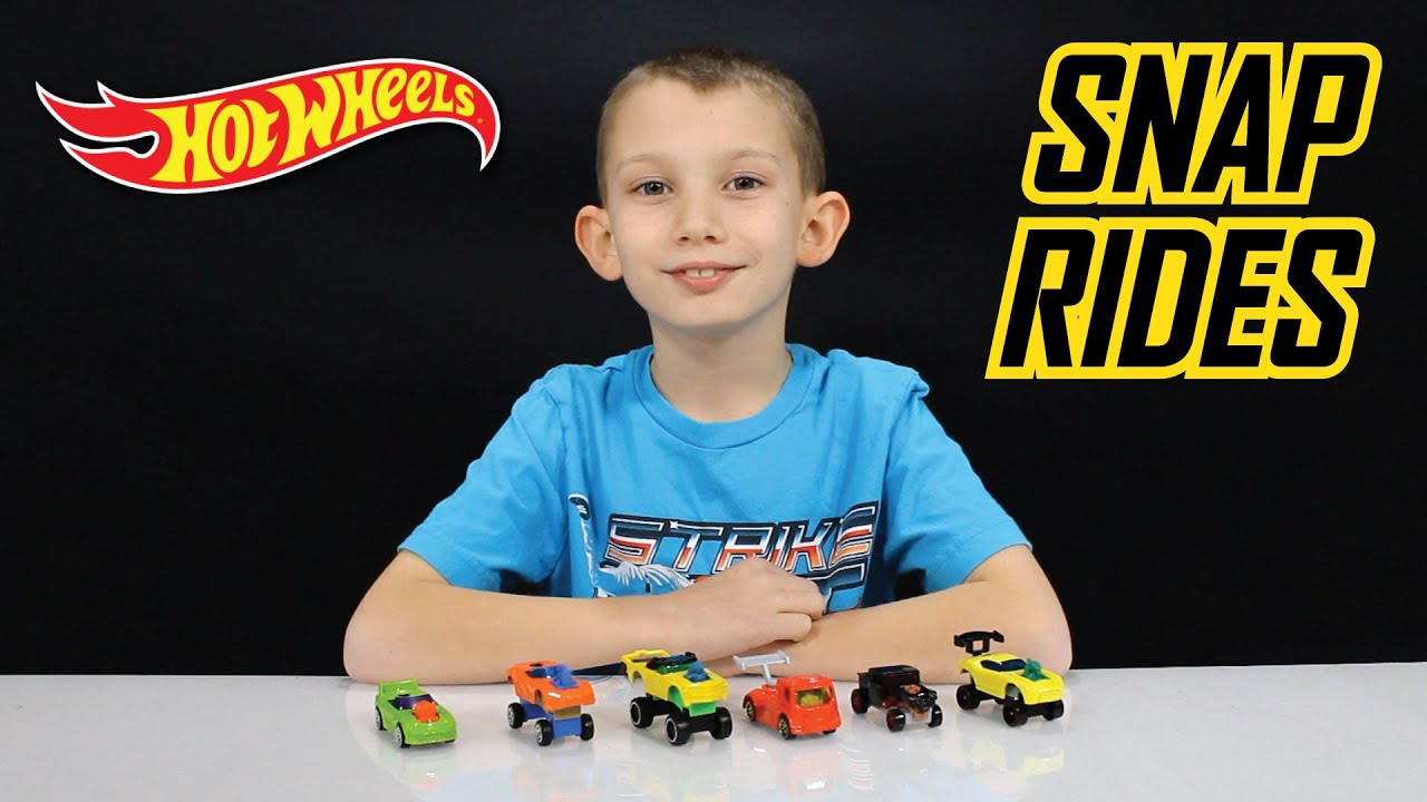 Hot Wheels SNAP RIDES - Customizable Cars You Can Create - YouTube
