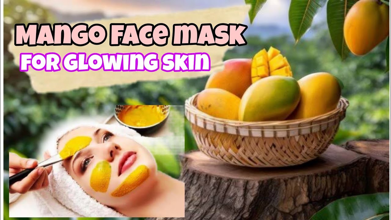 Get glowing skin with mango face pack at home|@AekaEssence|summer face ...