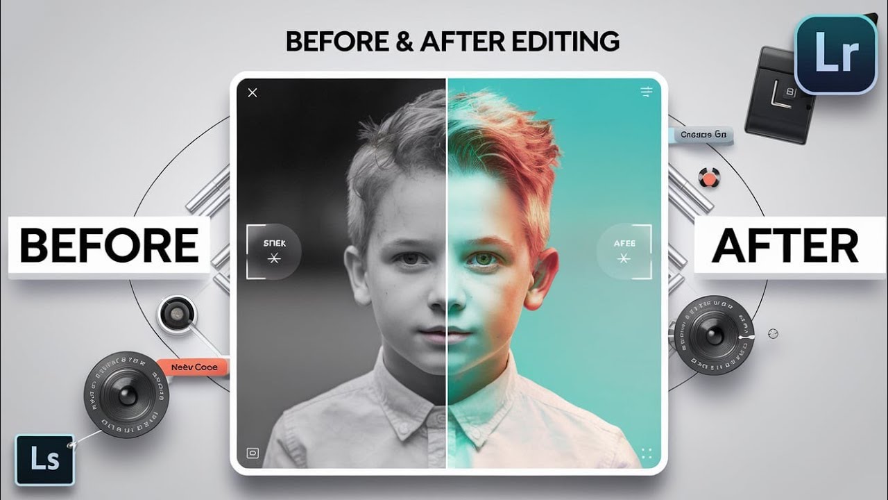 Lightroom Before & After: Watch the Magic Happen! | Visionary Edit's - YouTube