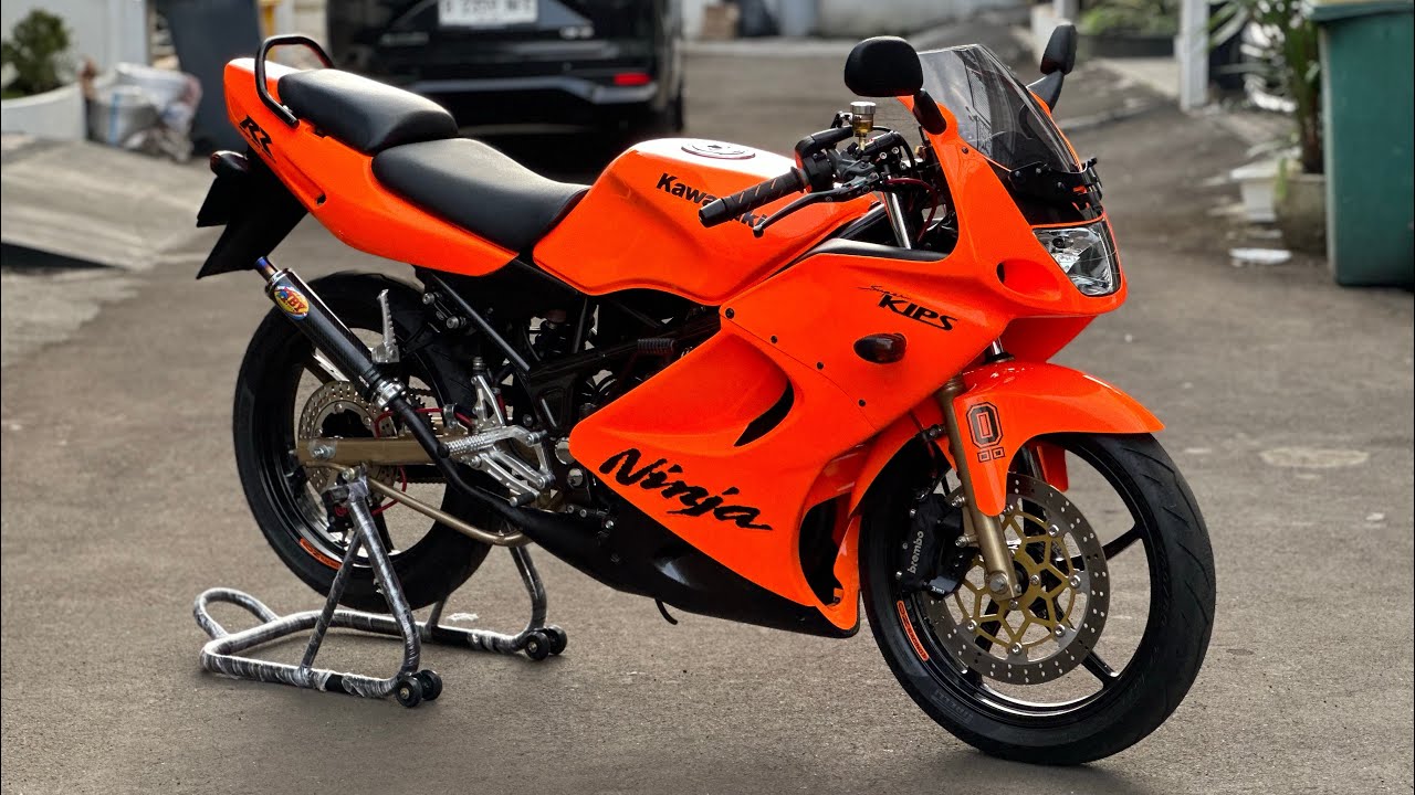 Forsale kawasaki ninja rr ckd asli orange full restorasi dan modifikasi ...