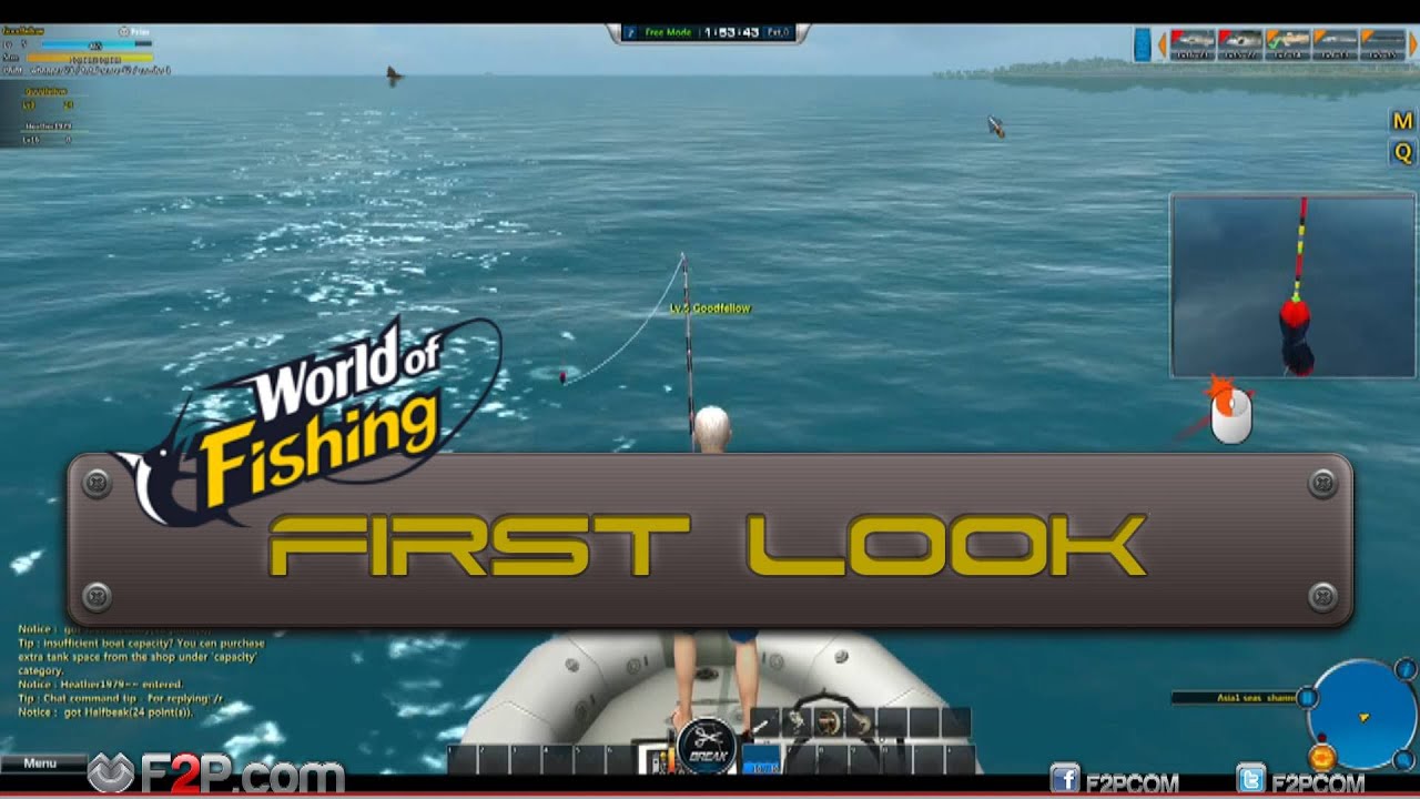 World of Fishing First Look Gameplay Commentary - YouTube