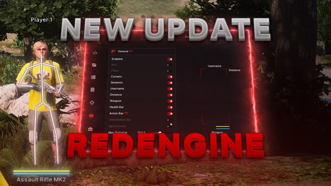 redENGINE New Update! (New Aimbot & ESP) - YouTube
