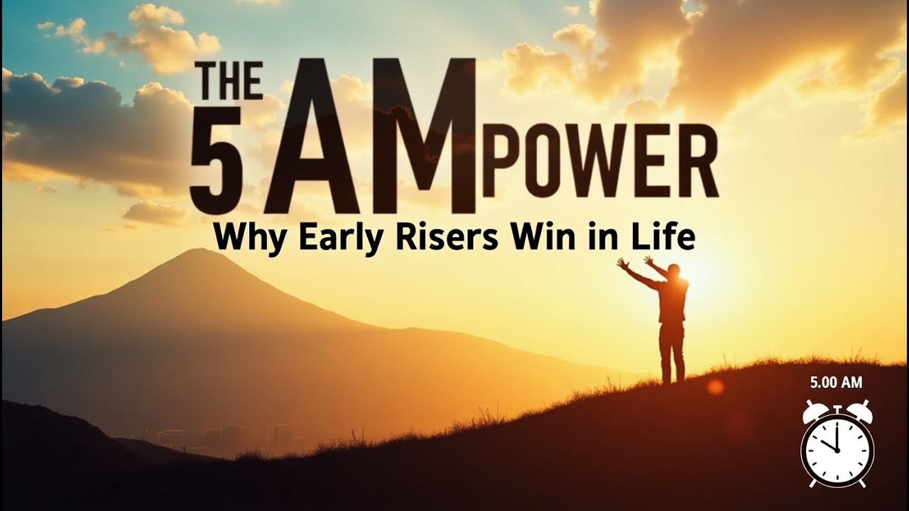 The 5AM Power – How Waking Up Early Can Change Your Life (Audiobook ...