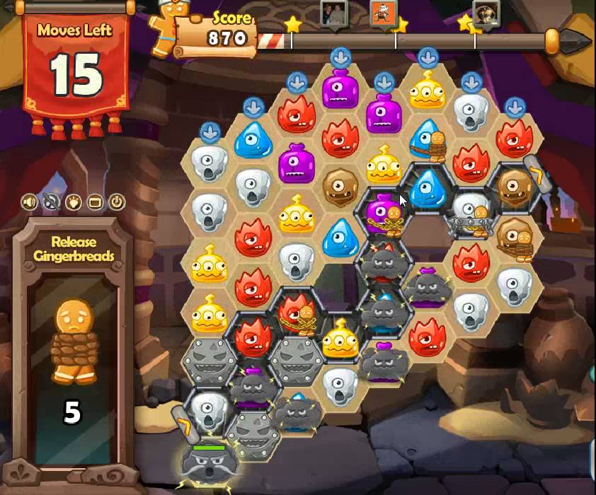Monster Busters Hexa Blast Stage 438 - YouTube