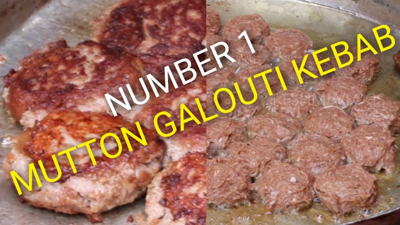 MUTTON GALOUTI KEBAB - YouTube