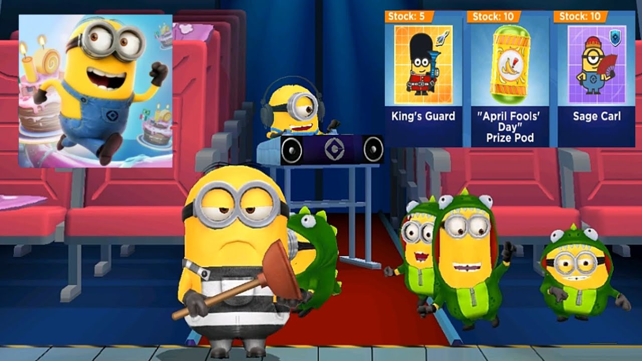 Prisoner Despicable me Minion Rush Costume gameplay walkthrough ios ...