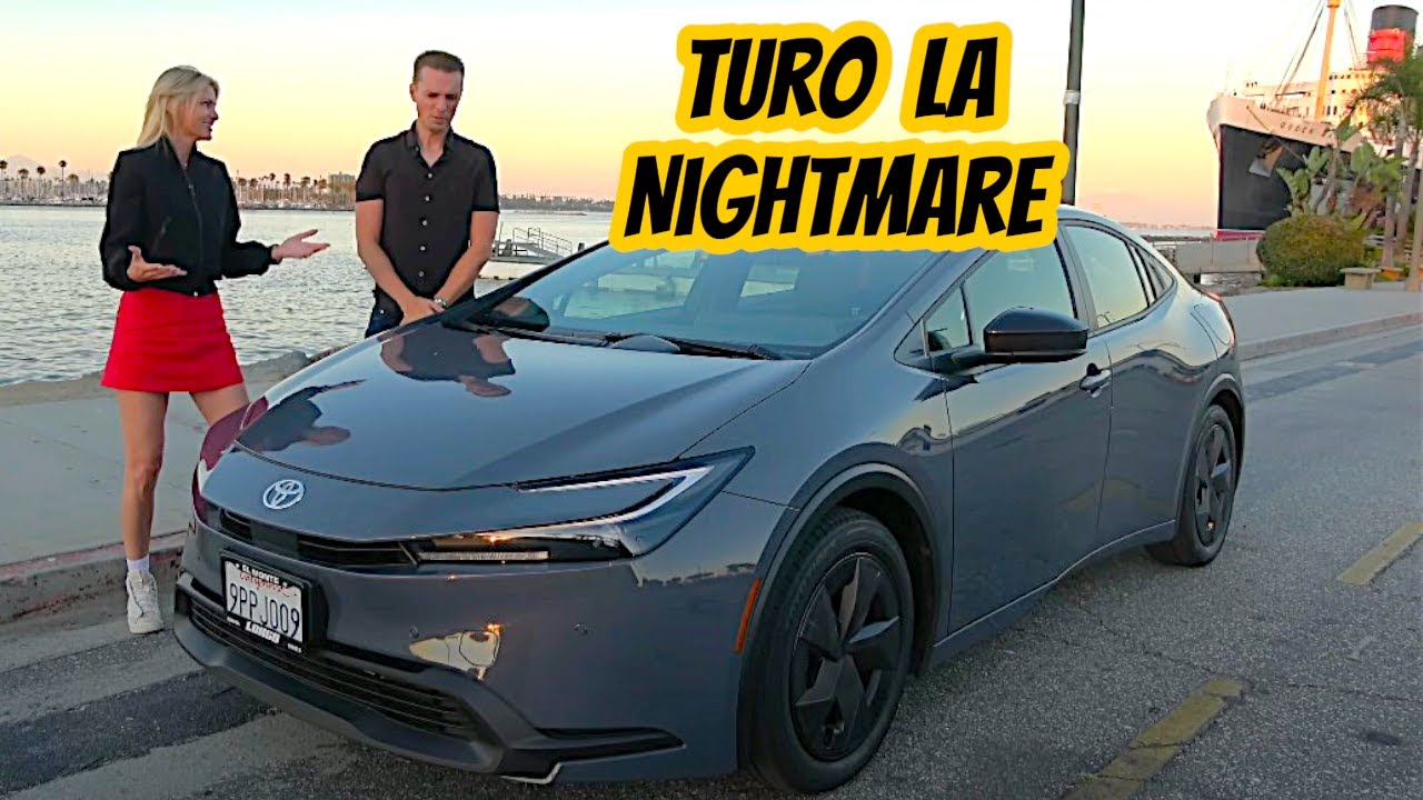 Why renting this 2024 Toyota Prius on Turo in LA ruined our day - YouTube
