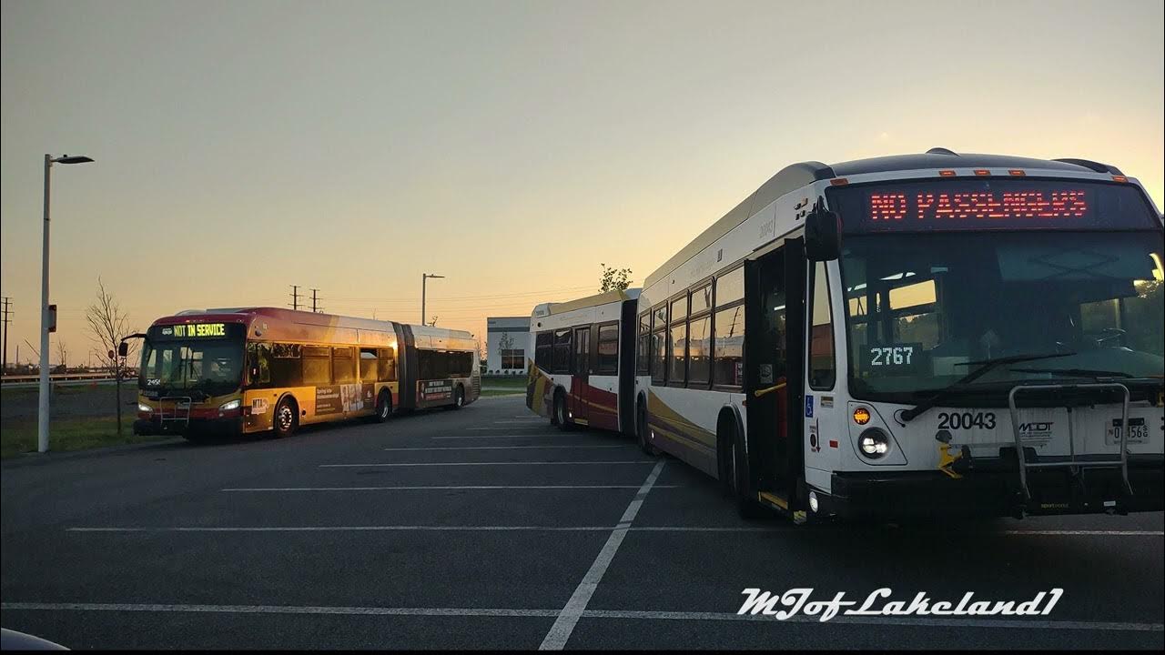 MTA Maryland (Baltimore, MD): 2020 NovaBus LFS - Articulated (Diesel) #20044 | AUDIO RECORDING ...