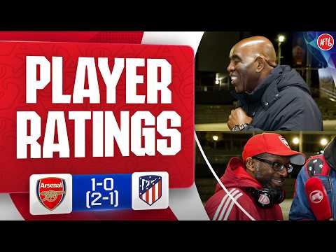 EXTREMELY High Ratings & Praise For This Arsenal Team! | Arsenal 1-0 Atlético Madrid