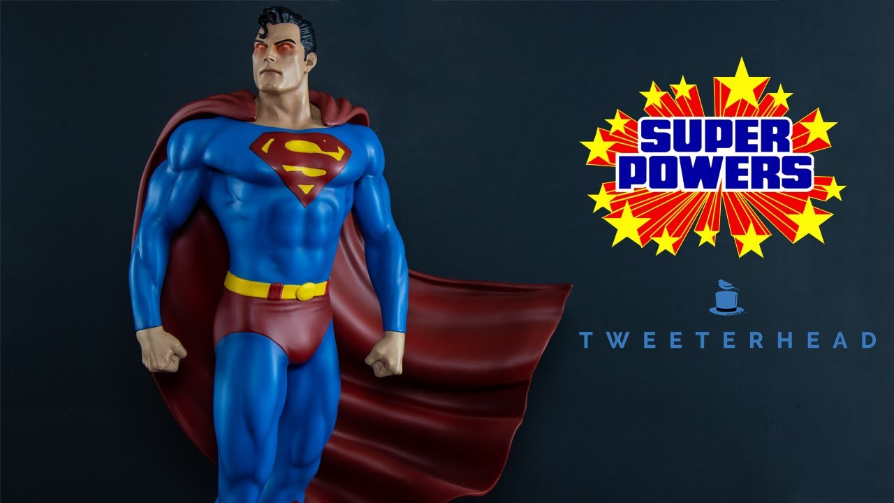 Tweeterhead Superman Statue Review - YouTube