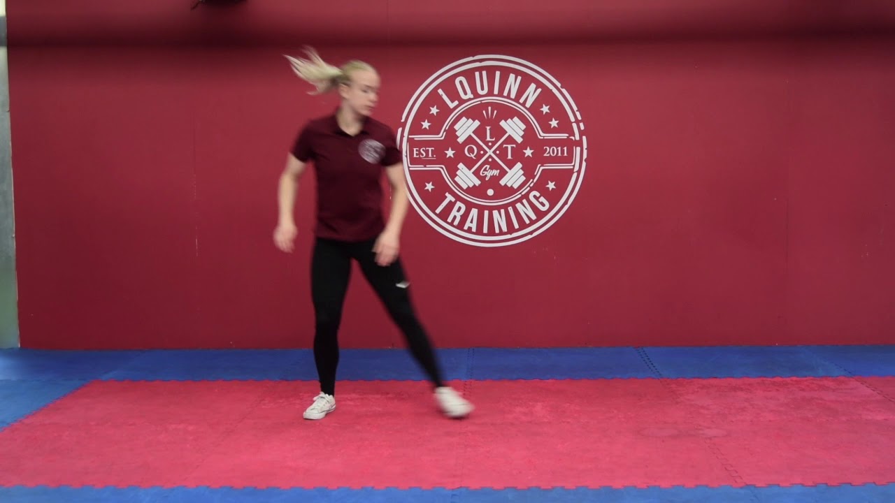 Side Step Toe Touch - YouTube
