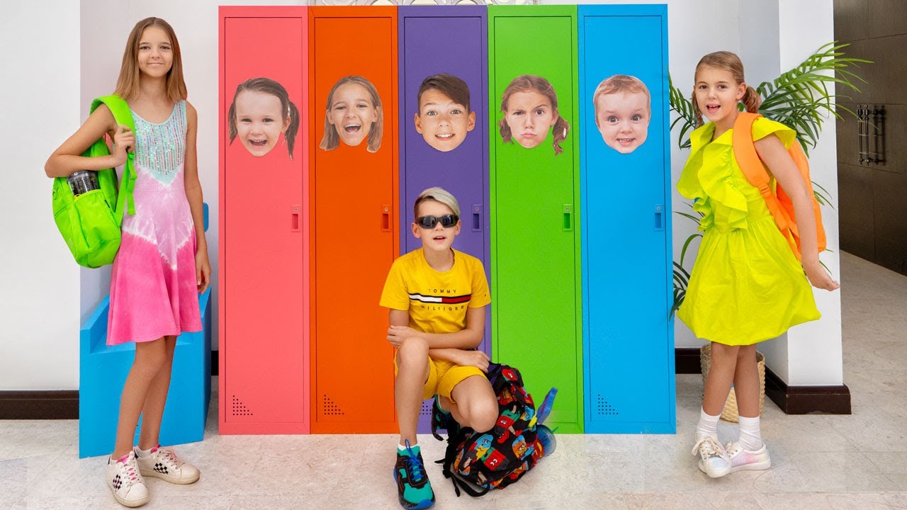 Five Kids in a Story about the Value of Friendship at School - YouTube