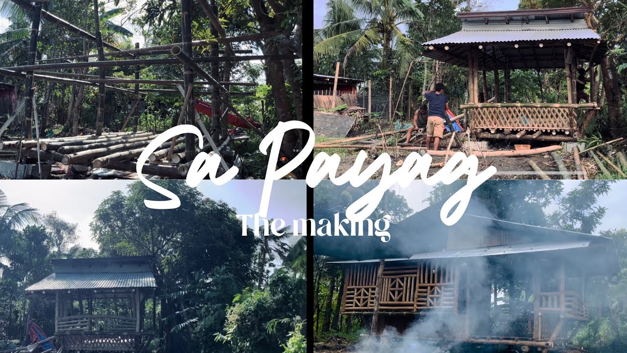 Building small native house (Payag) in 7 days - Bahay Kubo Design - YouTube