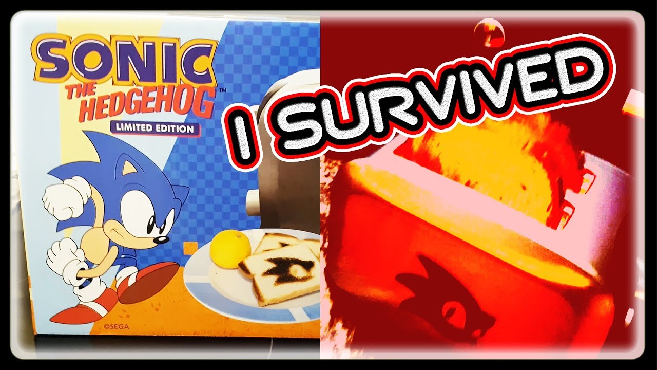 SONIC TOASTER UNBOXING! #AlmostBurntMyHouseDown # ...