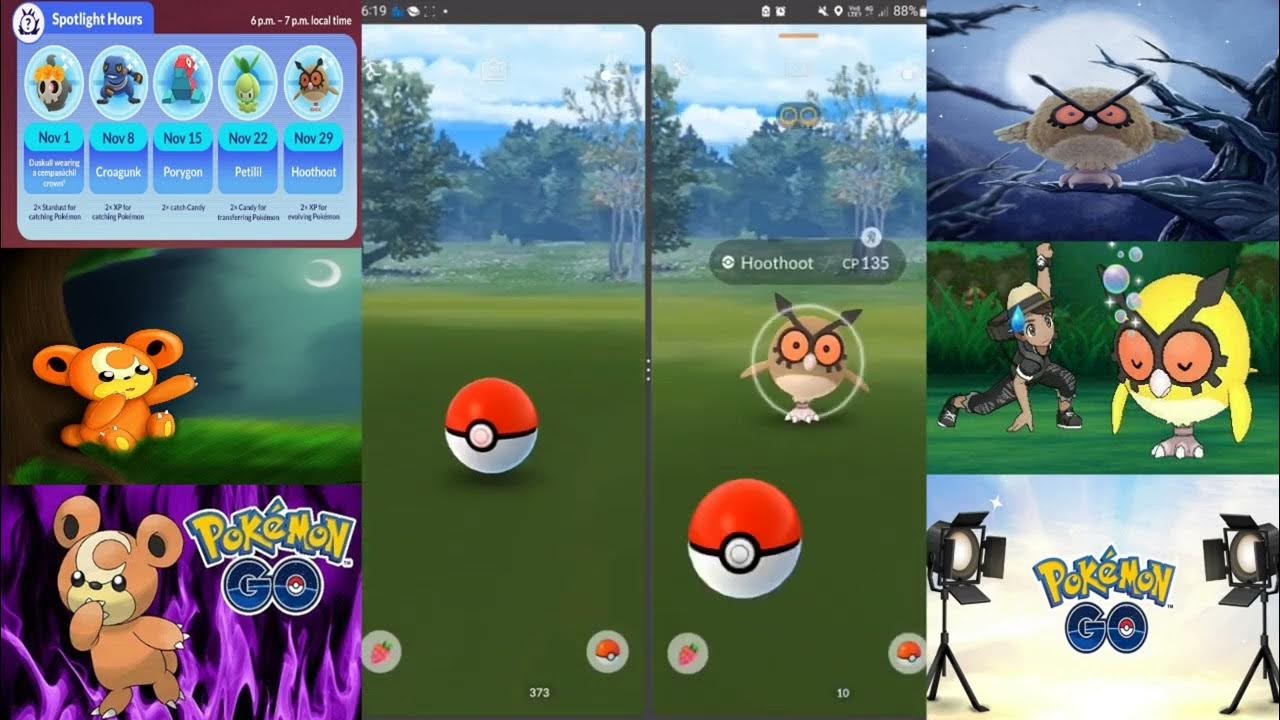 Pokémon Go|Nz -Teddiursa & Hoot Hoot Extended Spotlight Hour +(400+) Catch's But Did We Get A ...