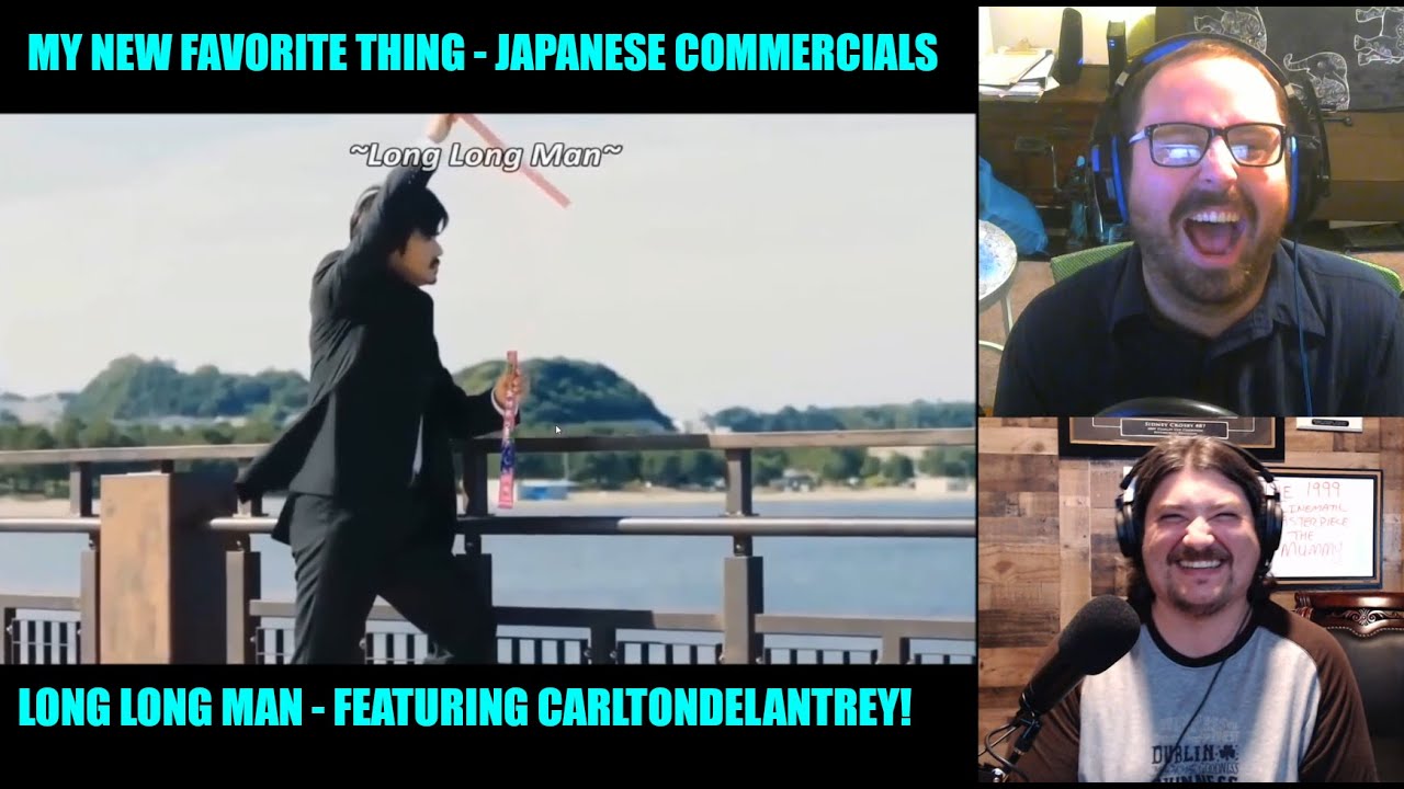 Japanese Commercials - Long Long Man with CarltonDelantrey! My New ...