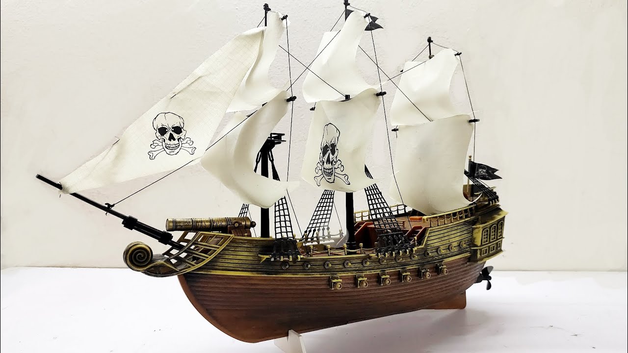 review kapal layar lanun kawalan jauh review rc pirate ship mainan ...