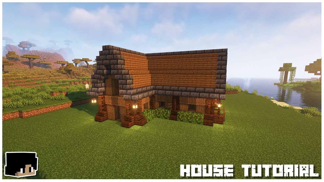 Minecraft - Starter house | Tutorial - YouTube