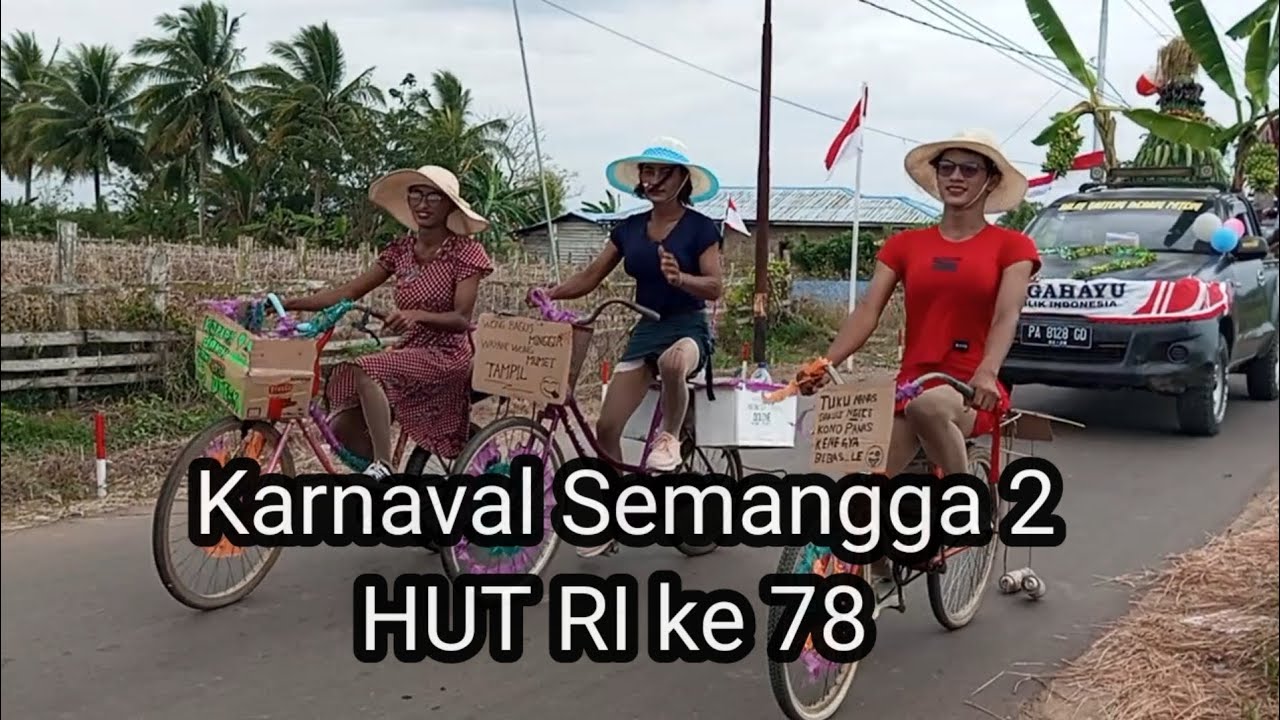 Karnaval Semangga 2 Merauke || HUT RI ke 78 - YouTube
