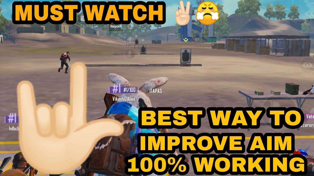 BEST WAY TO IMPROVE YOUR AIM MUST TRY THIS WILL IMPROVE YOUR AIM 100% ...
