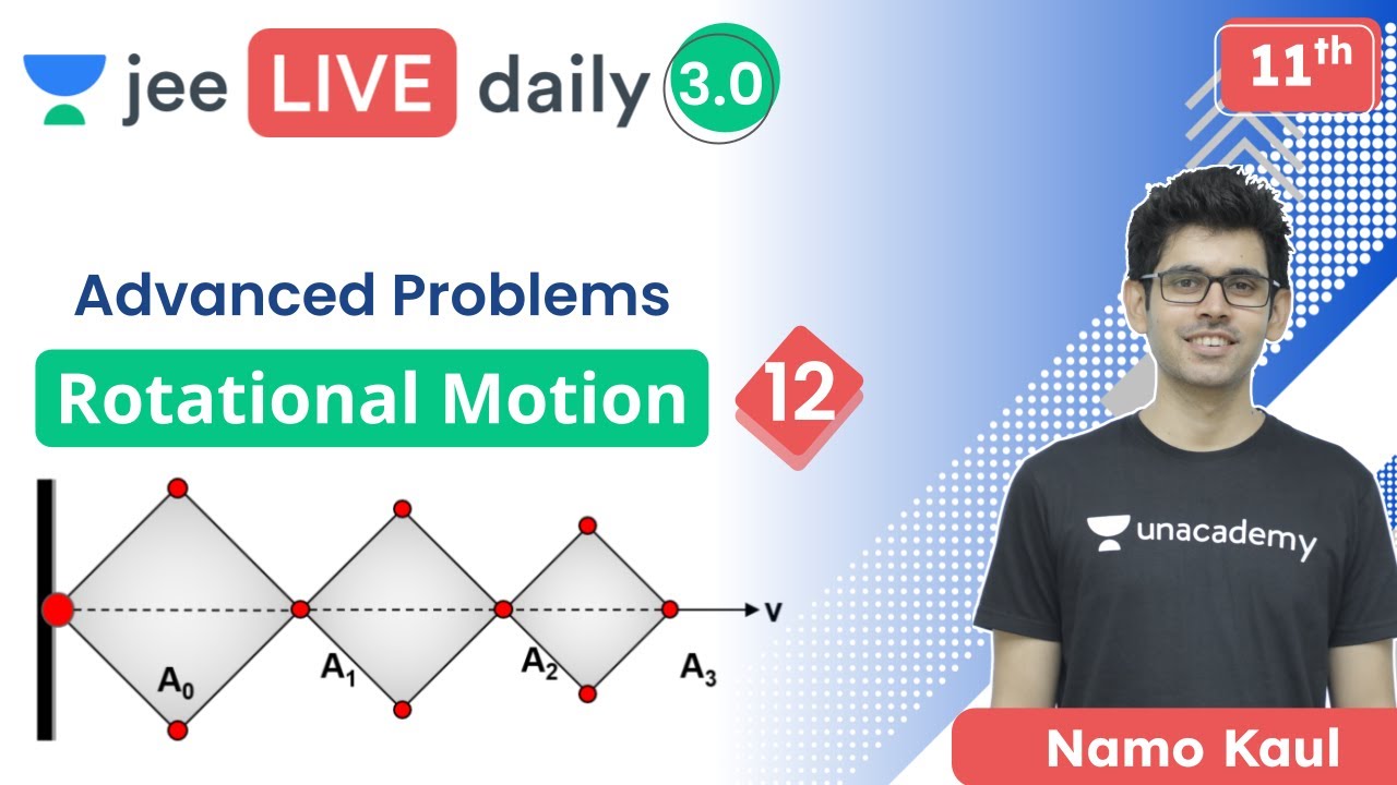 JEE: Rotational Motions L12 | Advanced Problems | Class 11 | Unacademy ...