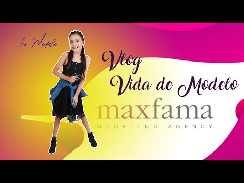 Vida de Modelo - Vlog em São Paulo Agência max fama.