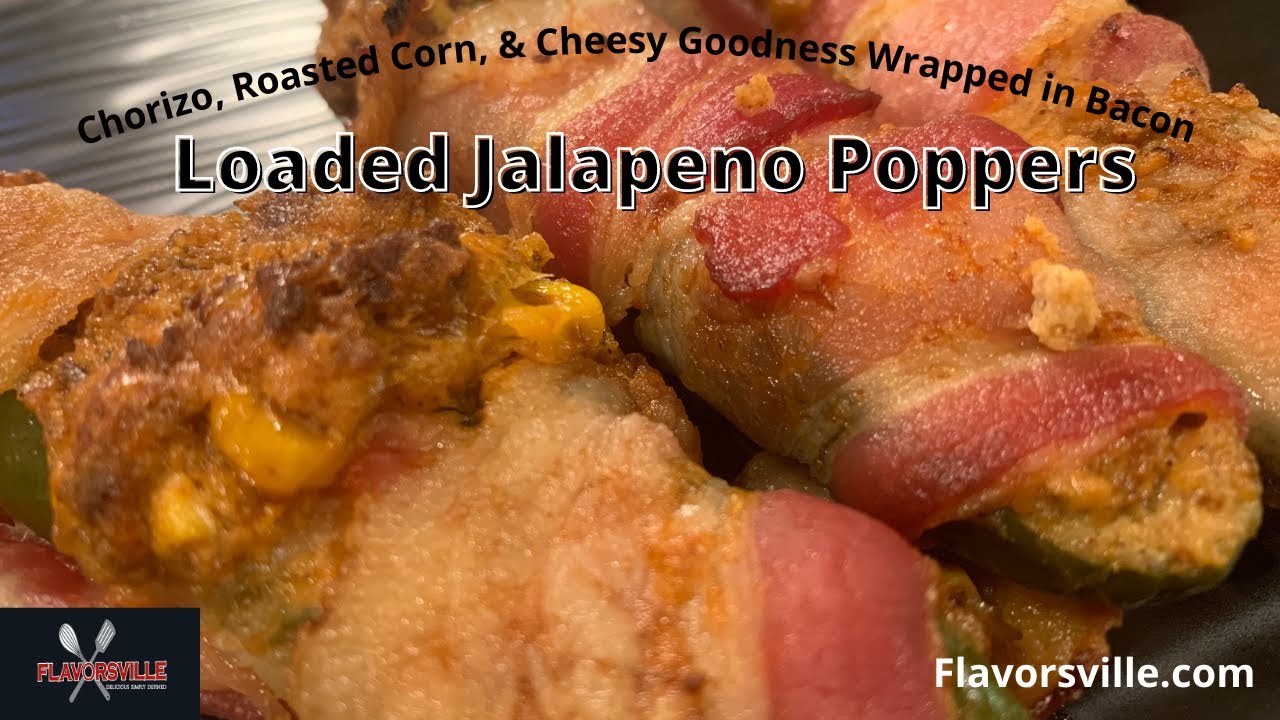 Loaded Jalapeno Poppers - YouTube