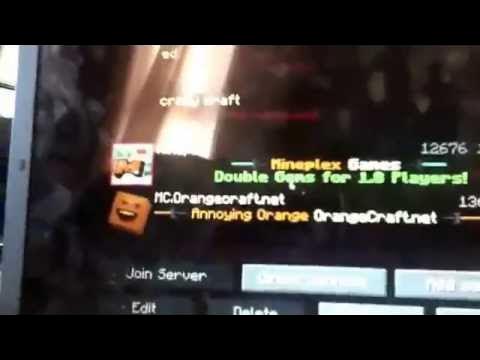 How to get to the Orangecraft Server in Minecraft PC - YouTube
