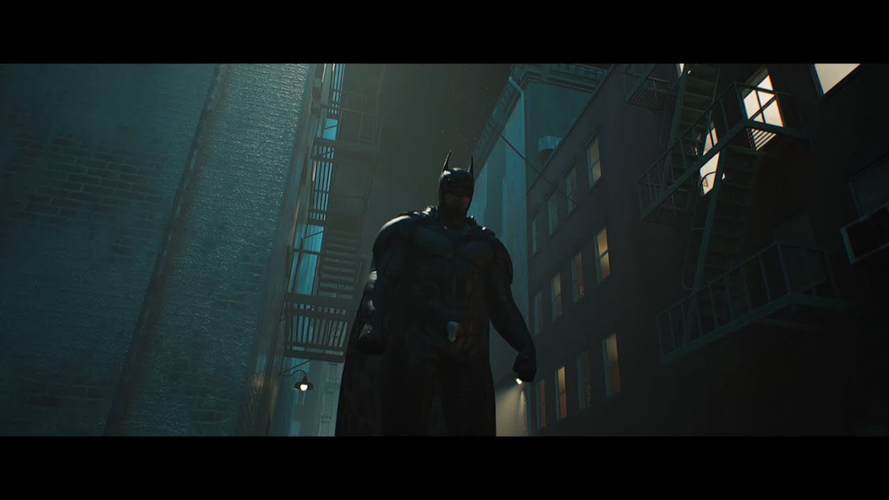 The Batman opening scene | Metahuman| Unreal Engine 5 - YouTube