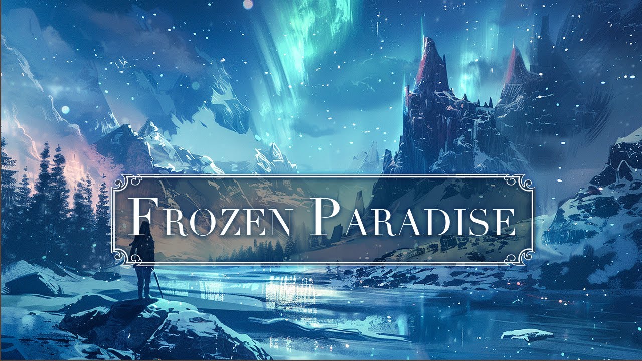 Frozen Paradise - Relaxing music - Cosmosphere Fantasy - YouTube