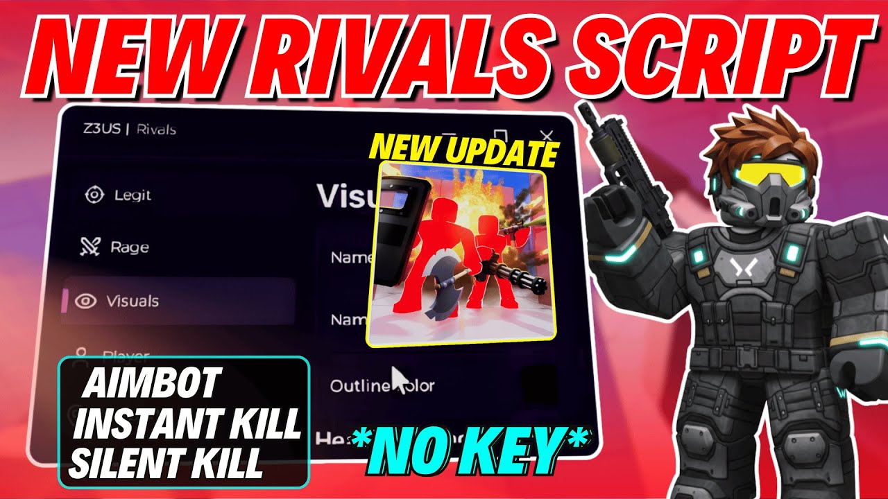 [ BEST ] Rivals Script Pastebin 2025 | Aimbot, Kill Aura & Instant Kill ...