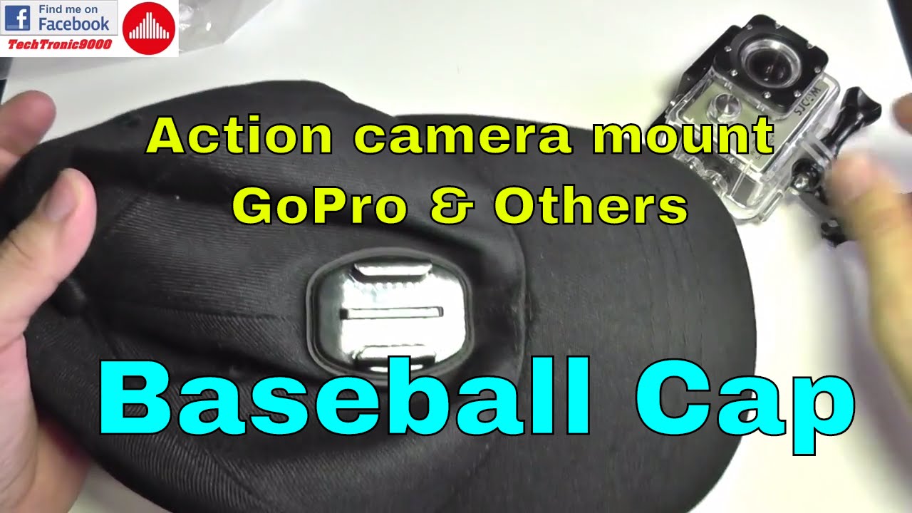 Baseball Cap with Action Camera Mount - YouTube