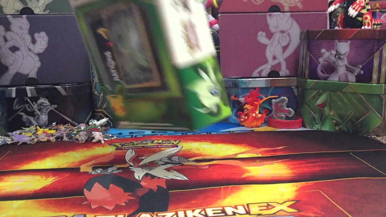 Opening a Mythicial Celebi collection box - YouTube