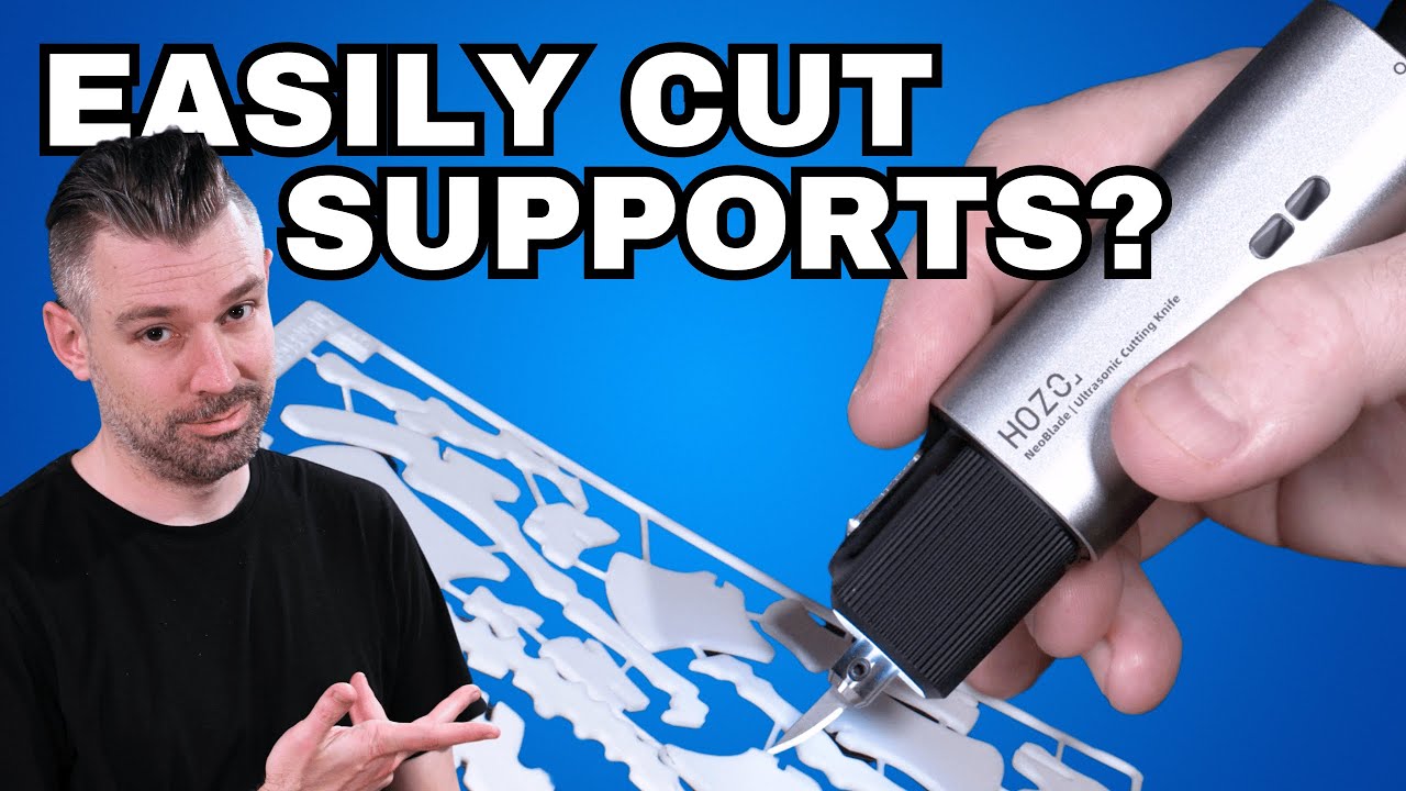 A Better Ultra Sonic Cutter for 3D Printing and Makers? NeoBlade - YouTube