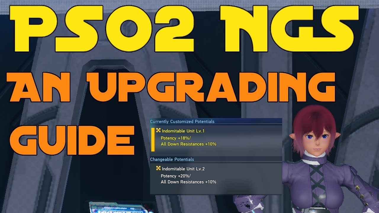 PSO2: NGS Upgrading Guide - YouTube