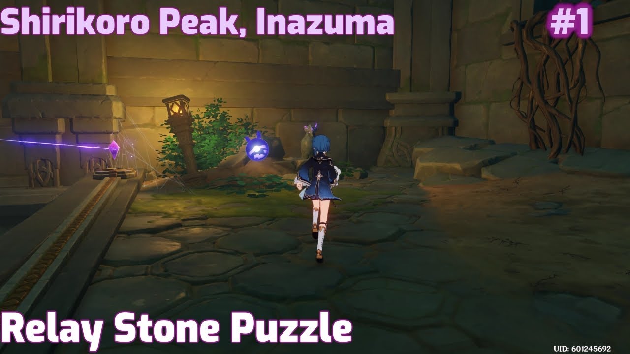 Genshin Impact: Puzzle - [Inazuma] Shirikoro Peak Relay Stone Puzzle #1 ...
