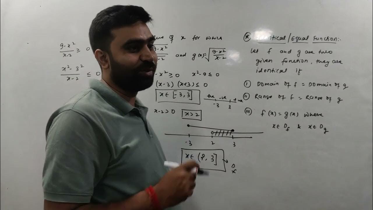 Functions|| Equal Function|| Identical Function|| Important Concept|| Important Questions - YouTube