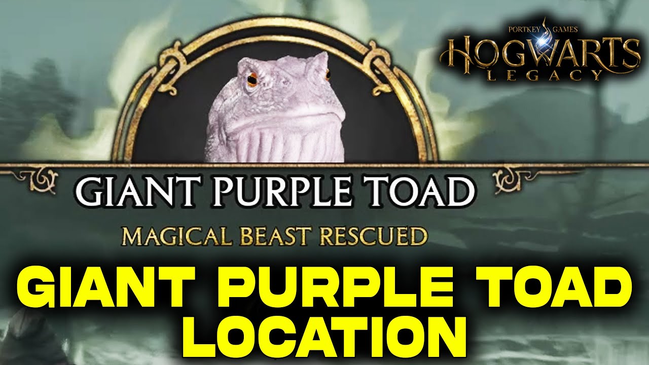 Giant Purple Toad Location | Acquire a Giant Purple Toad with the Nab ...