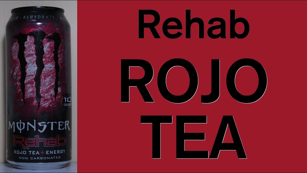 Review #22: Monster Energy Rehab ROJO TEA - YouTube