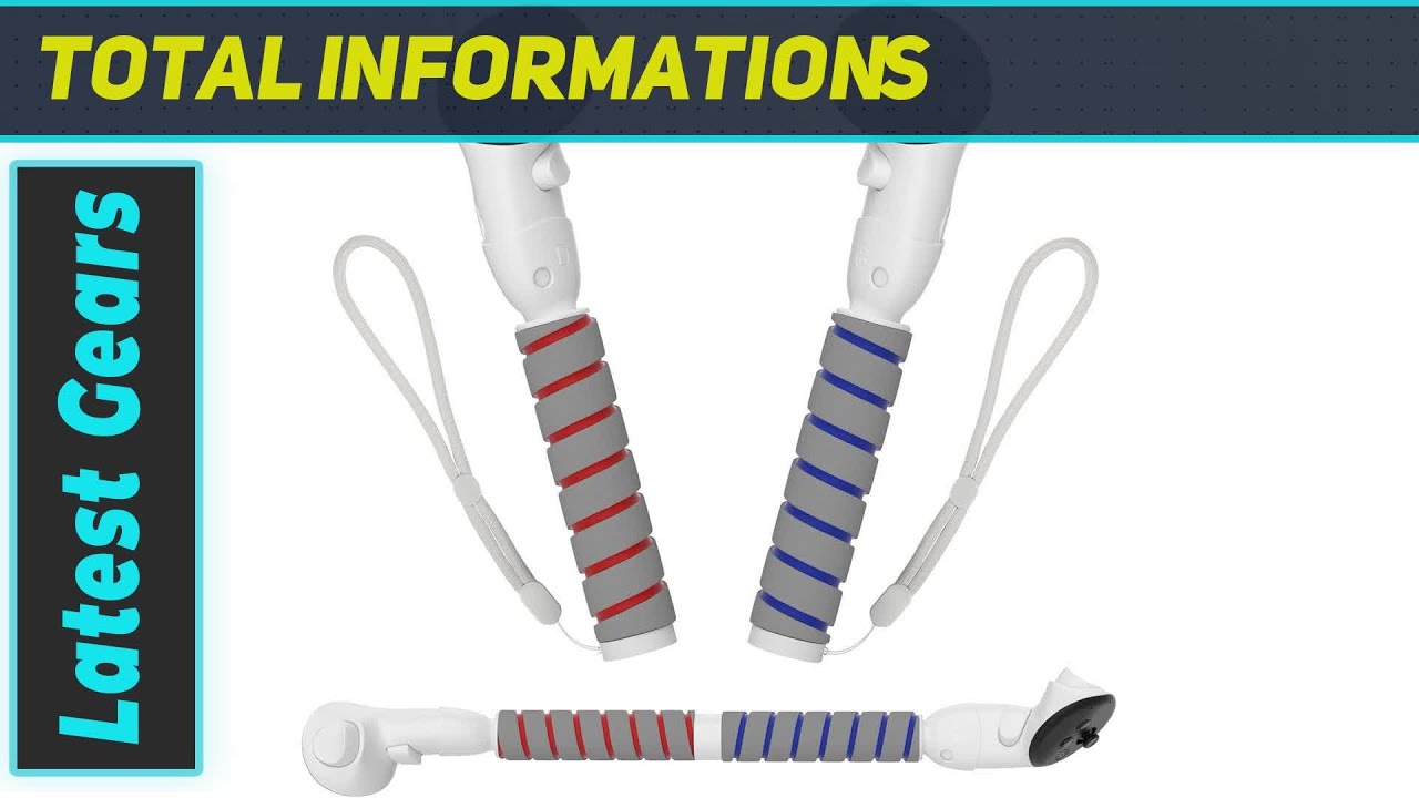 Quest 3 Controller Accessories: Dual Handle Extension Grips for ...